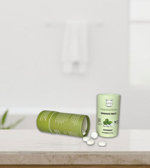 JeenaLaVie. Toothpaste Tablets in Biodegradable Tube